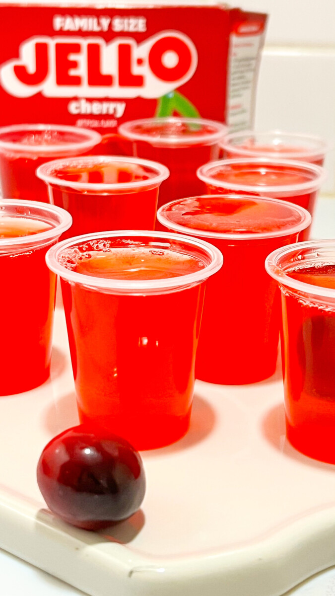 Cherry Jello Shots