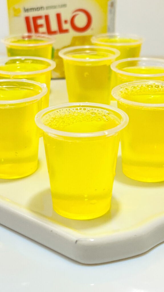Lemon Jello Shots