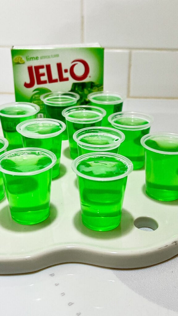 Lime Jello Shots
