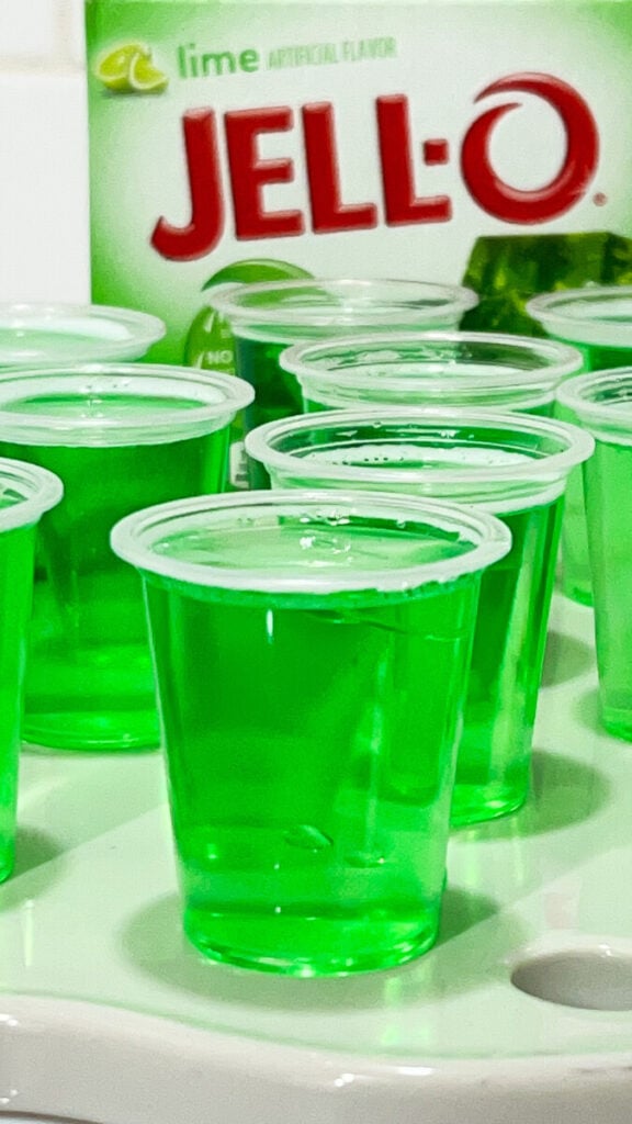 Lime Jello Shots
