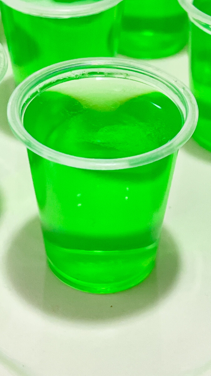 Lime Jello Shots