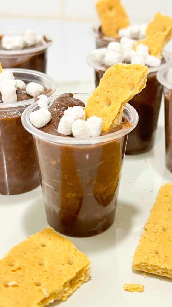 S’mores Pudding Shots