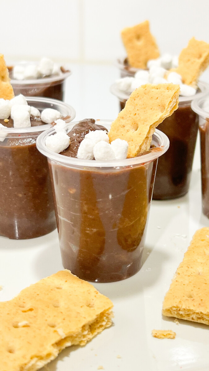 S’mores Pudding Shots