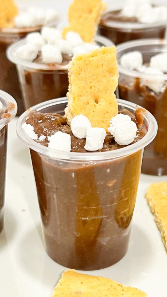 S’mores Pudding Shots