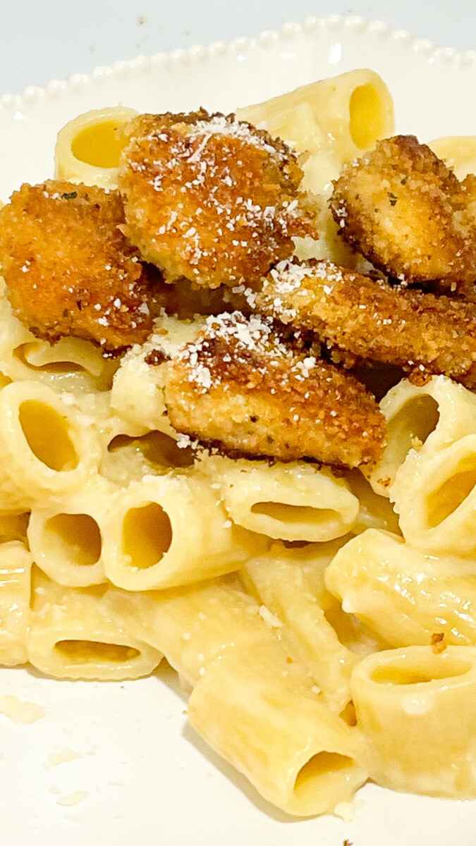 Cheesy Rigatoni and Chicken