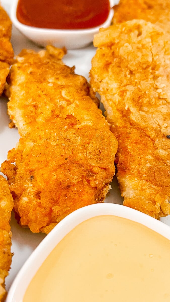 Crispy Hand-Breaded Fried Chicken Tenders